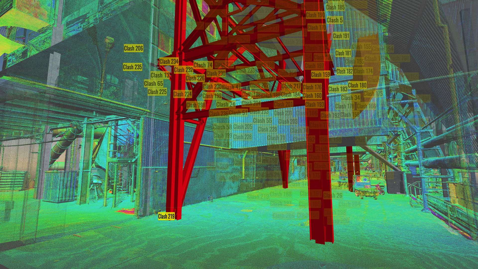 clash detection & building measurement services